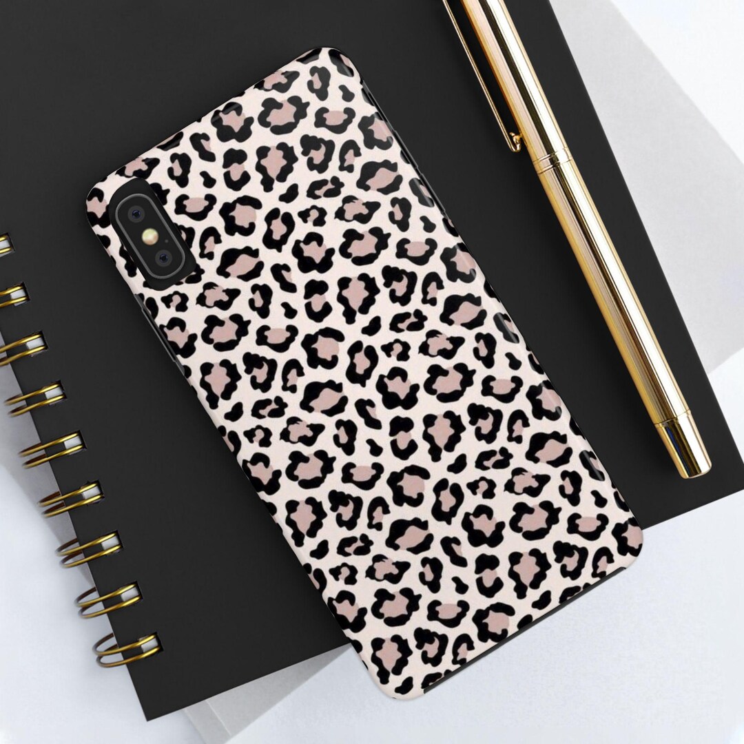 Light Cheetah Print (glossy) Tough Phone Cases - Etsy