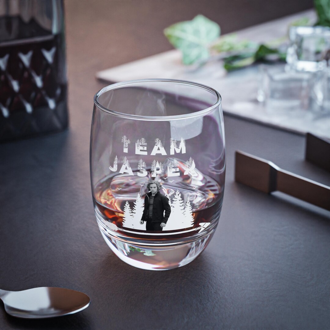 Team Jasper Vampire Whiskey Glass - 6oz Bar Essential - Etsy