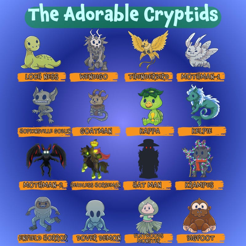 Cryptid - Etsy