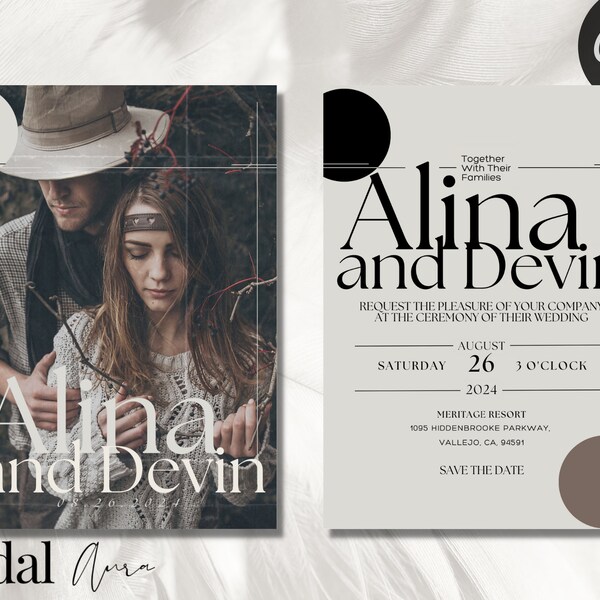 Wedding Invitation Back Side - Etsy