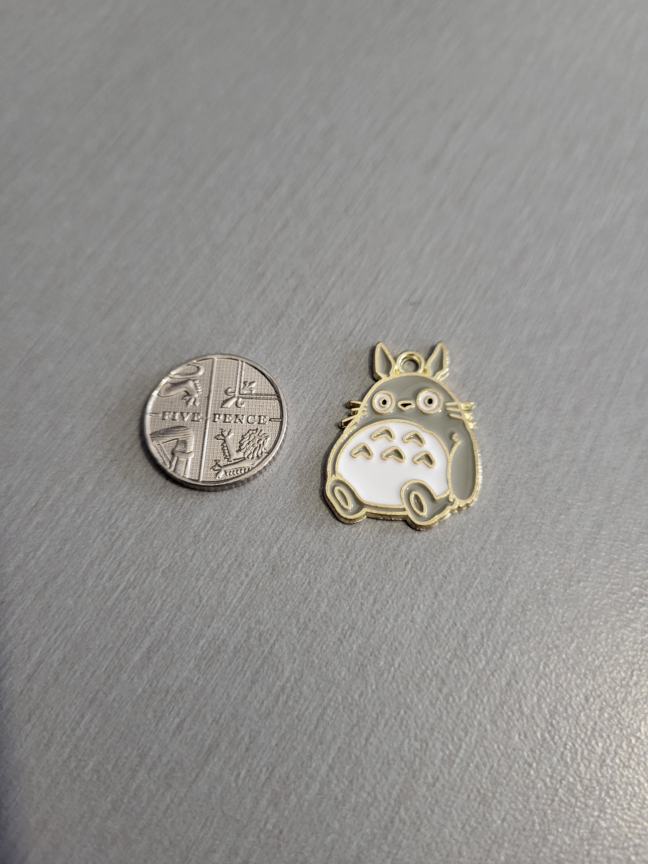 Studio Ghibli Totoro Inspired Enamel Pendant - Etsy UK