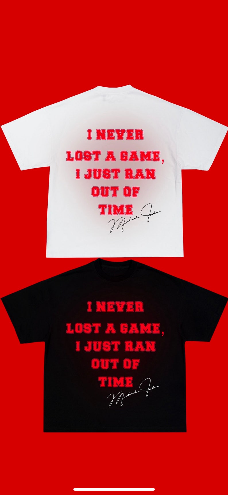 Limitedco.: “MJ Parade Card” Tee - Etsy