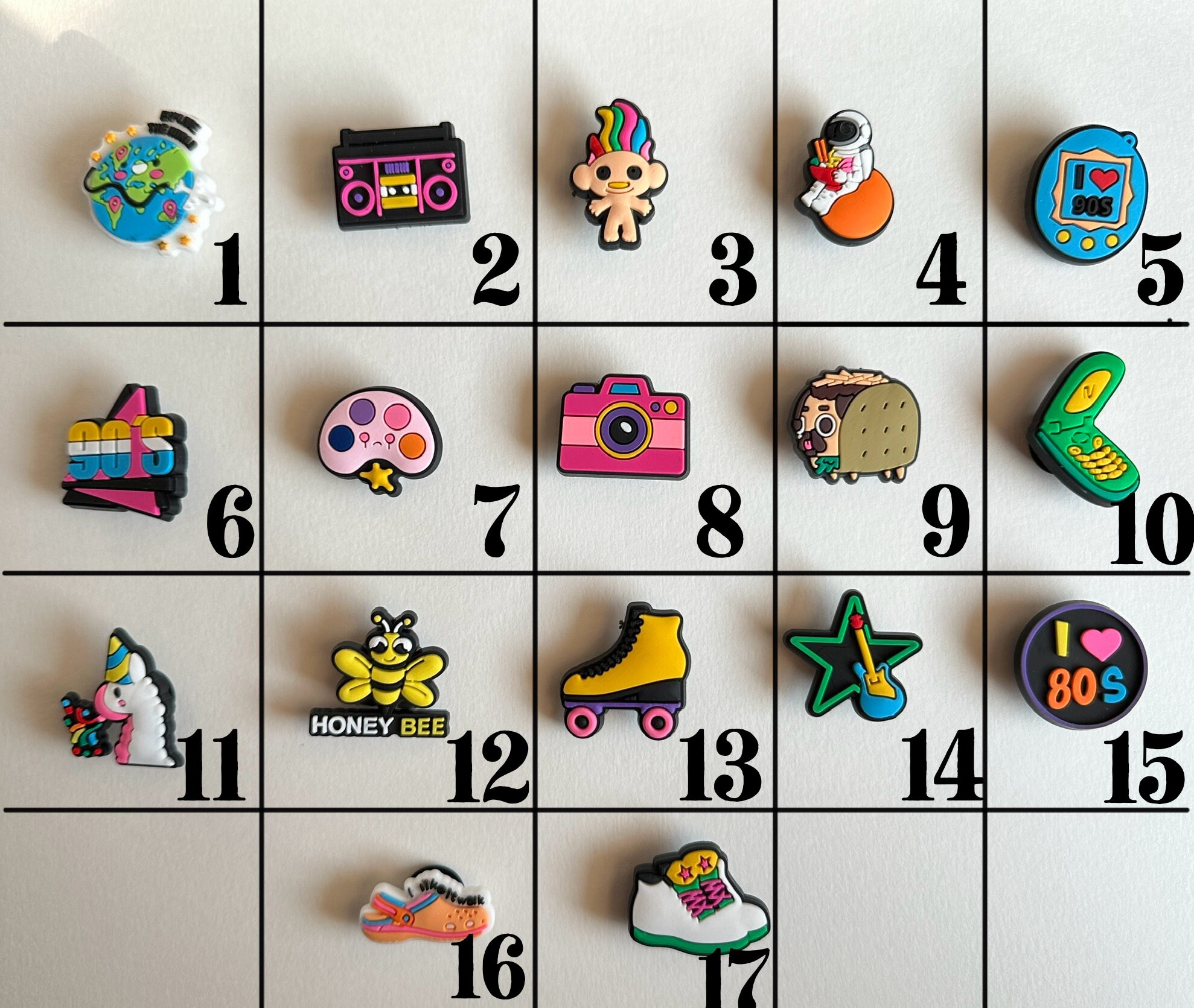 Random Croc Charms, 80s, 90s - Etsy