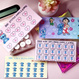 Lilostich |stitch Savings Challenge || Laminated || Savings Challenge ...