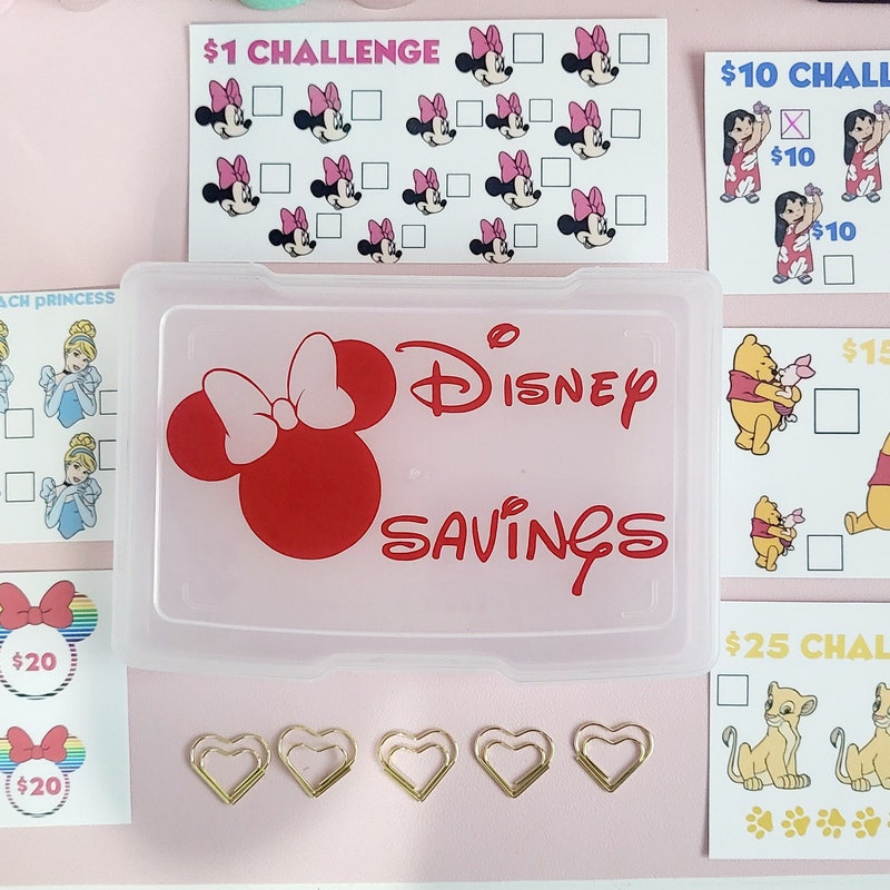 Disneyland Savings Tracker - Etsy