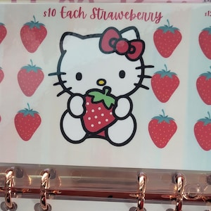 Kitty Themed Savings Binder | Helo Kitty Savings Challenges | Binder ...