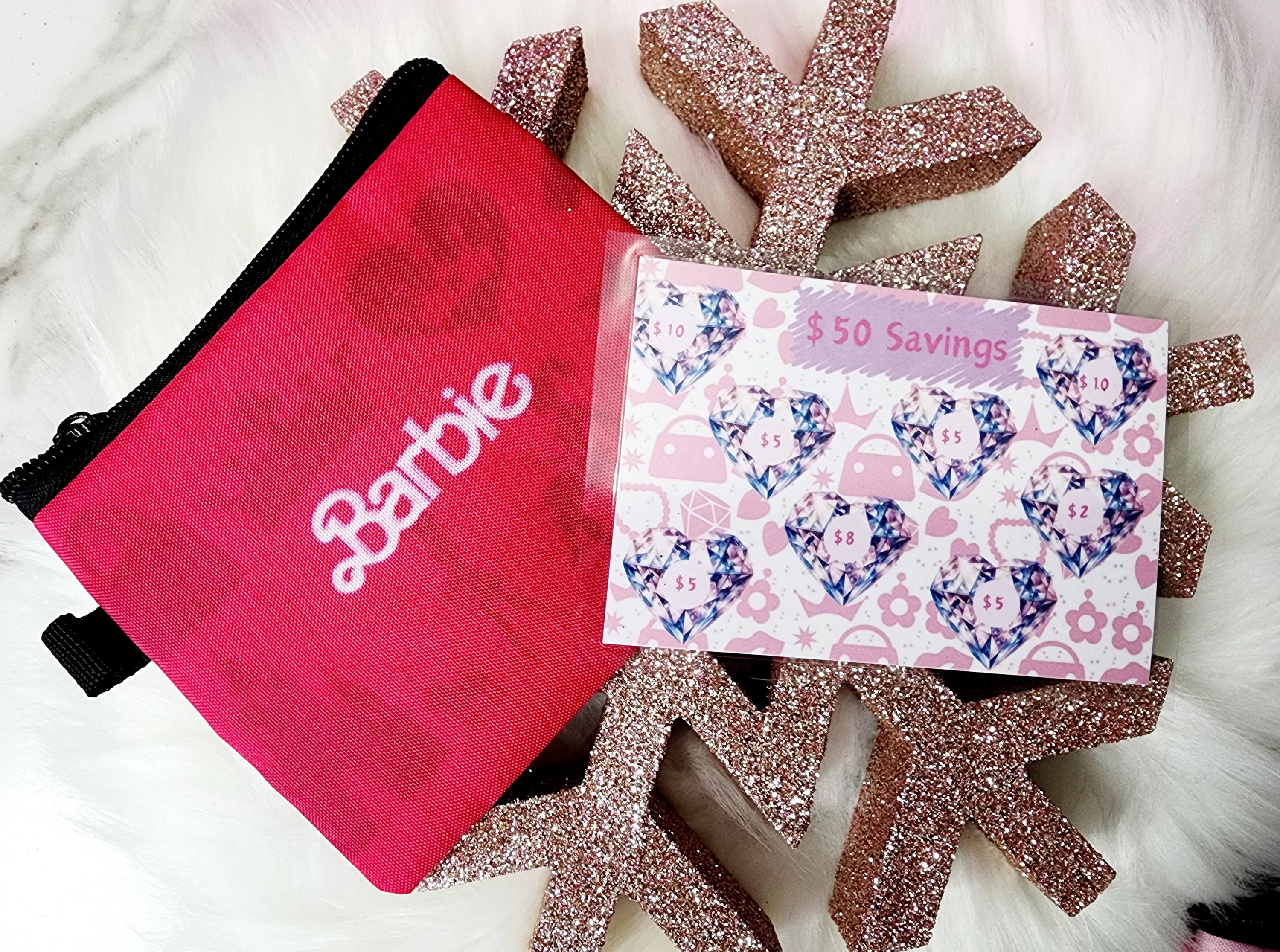 Barbie Mesh Zipper Coin Purse,barbie Fan Gift, Money Saving, Laminated ...