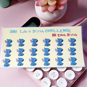 Lilostich |stitch Savings Challenge || Laminated || Savings Challenge ...