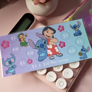 Lilostich |stitch Savings Challenge || Laminated || Savings Challenge ...