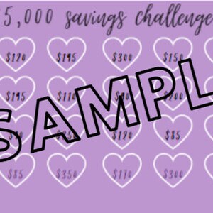FREE BINDER INCLUDED - Savings Challenge Bundle Binder! Limited ...