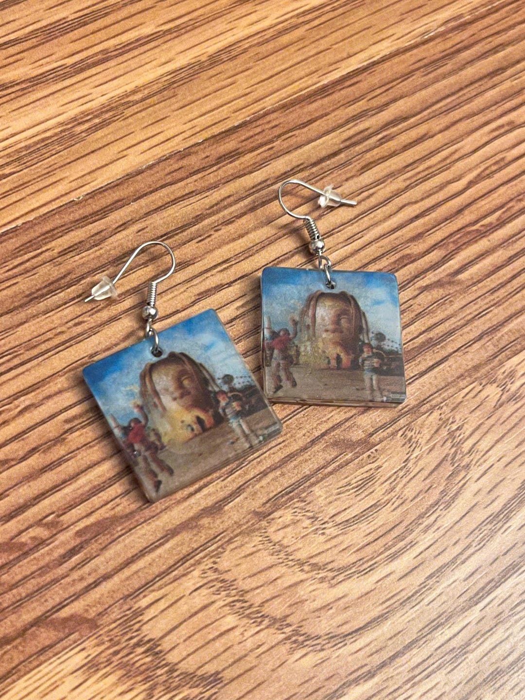 Travis Scott “ASTROWORLD”: Vinyl Sleeve Earrings - Etsy