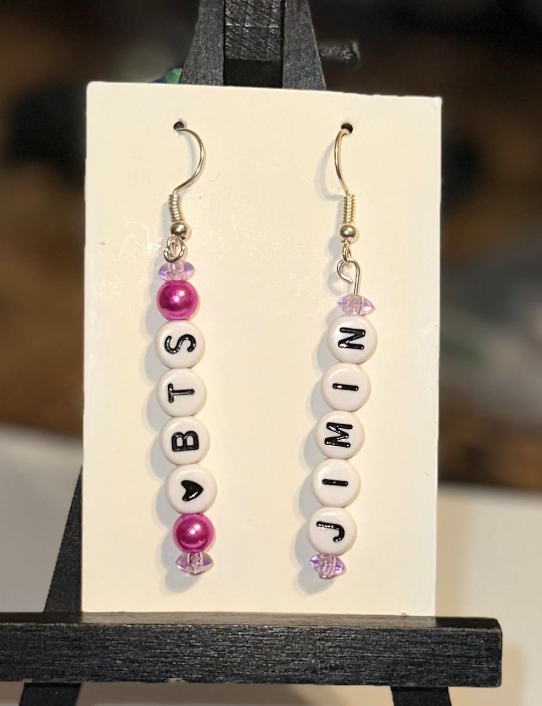 BTS Jungkook JK Earrings - Etsy