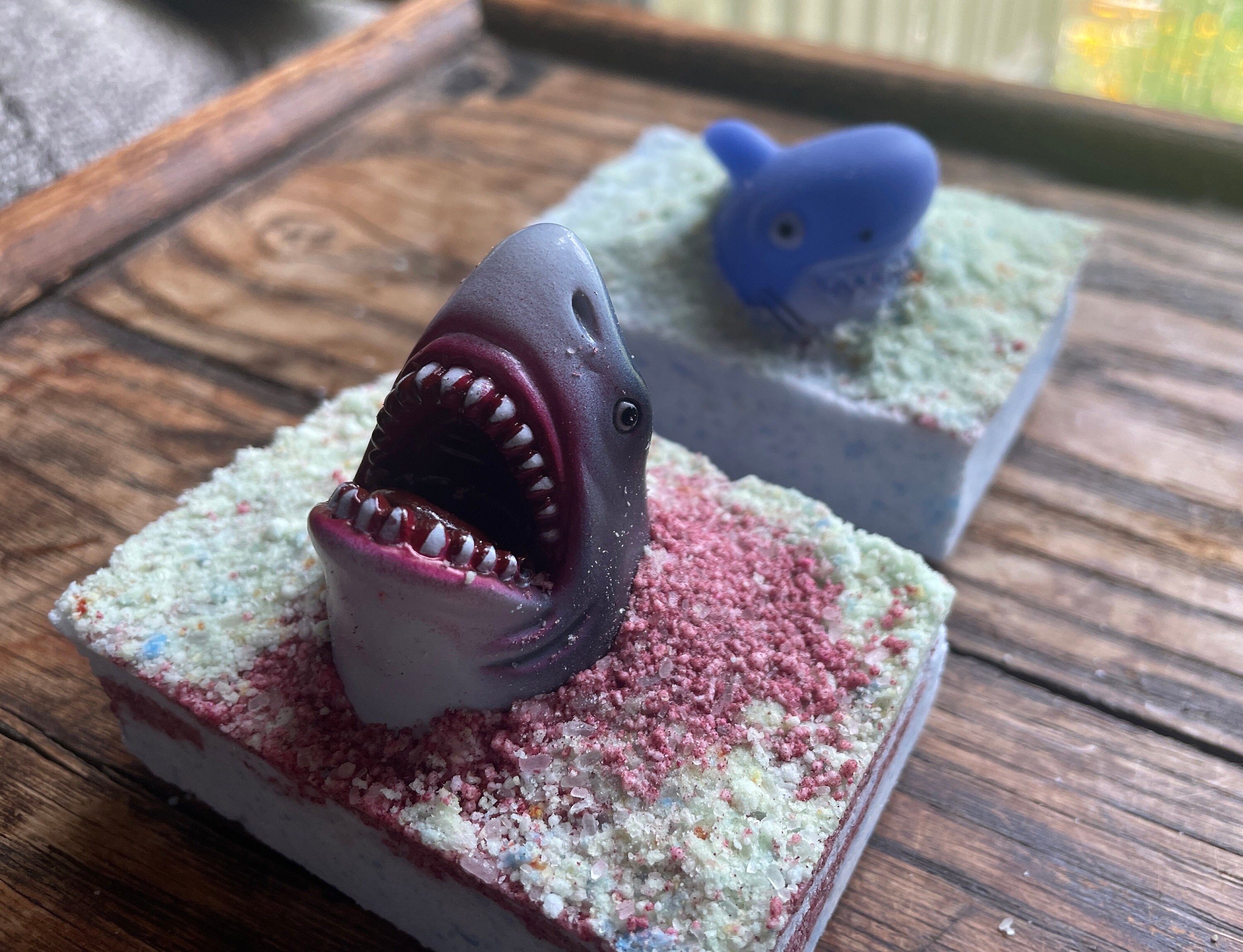 Shark Attack Bath Bombs for Kids Shark Week Bath Bomb Number Dye Free ...