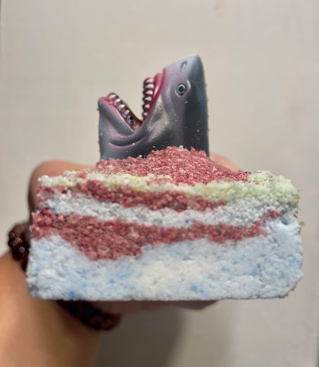 Shark Attack Bath Bombs for Kids- Shark Week Bath Bomb- Number Dye Free ...