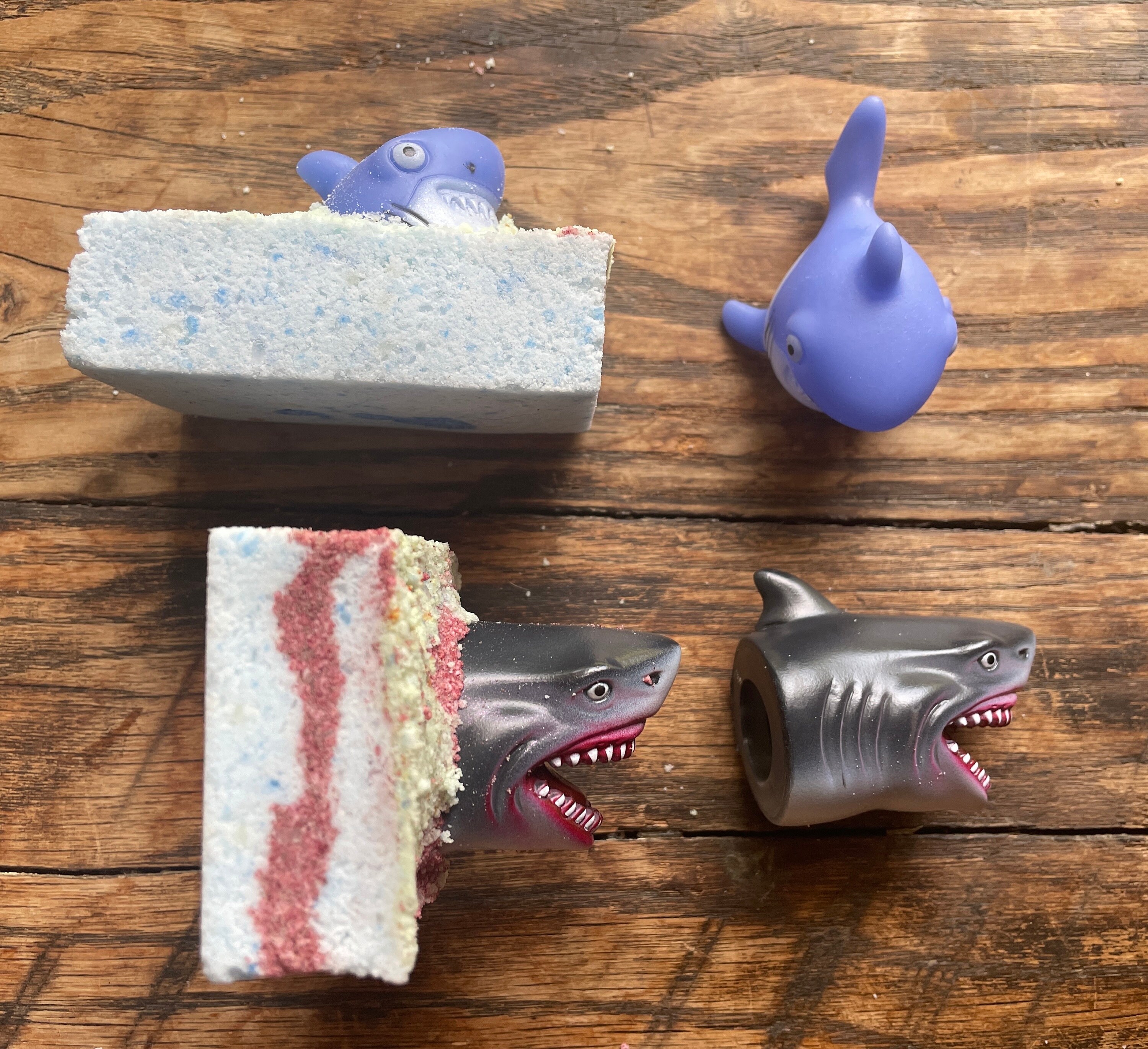 Shark Attack Bath Bombs for Kids Shark Week Bath Bomb Number Dye Free ...