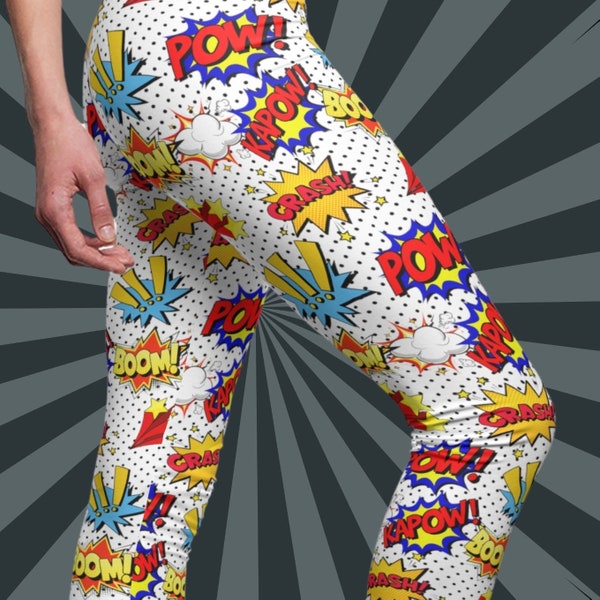 Comic Leggings - Etsy