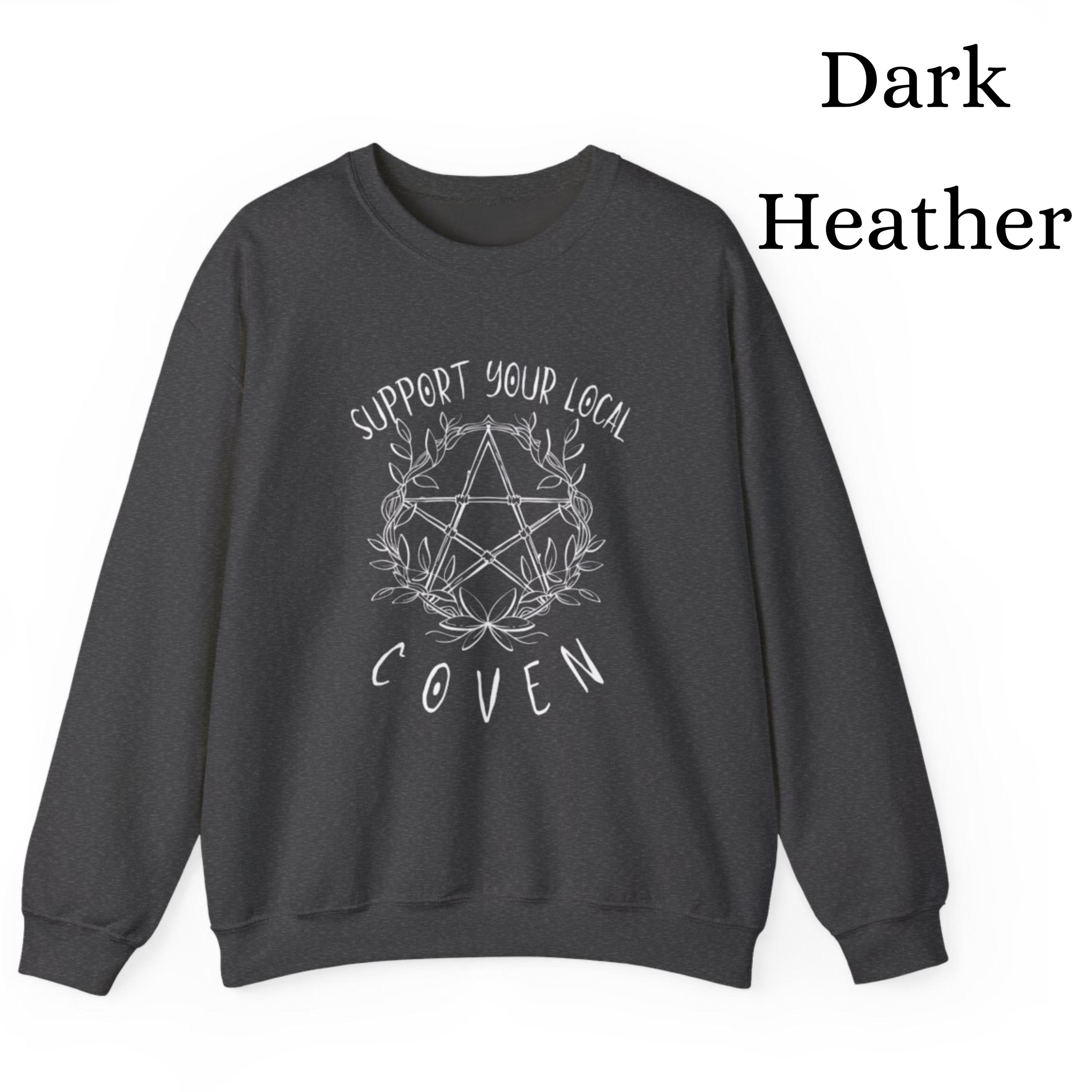 Coven Sweatshirt, Support Your Local Coven Halloween Shirt, Witchy ...