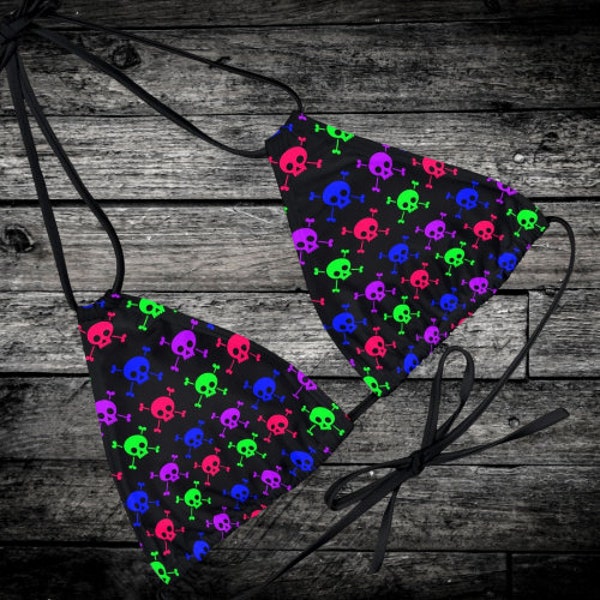 Skull Bikini - Etsy