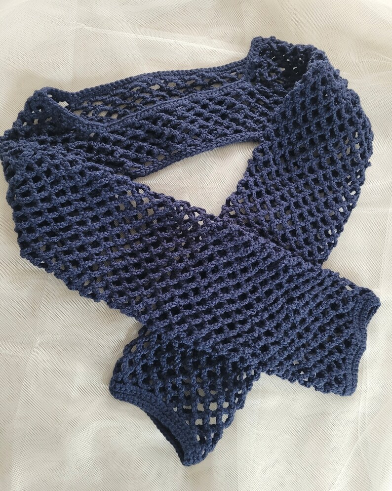 Crochet Knitted Bolero Shrug Extra Cropped Top, Handmade Mesh Fishnet ...