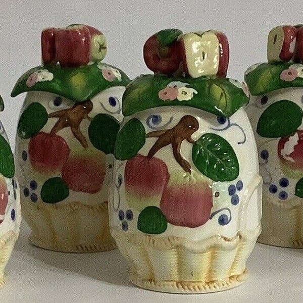 Apple Canisters - Etsy
