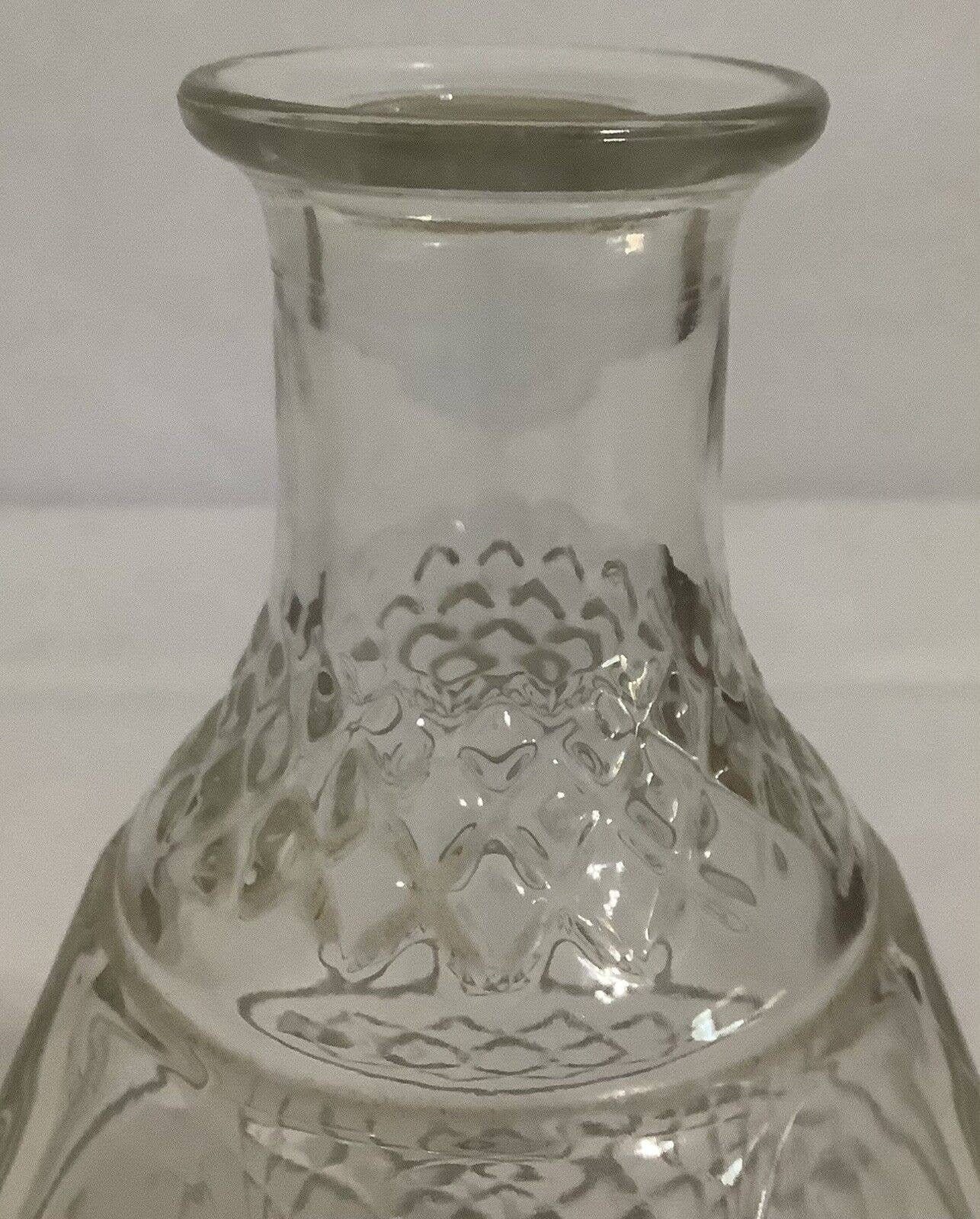 Crown Royal Vintage Etched Glass Wine Liquor Decanter Bottle - Etsy