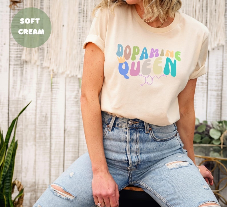Dopamine Queen Shirt | Funny ADHD & Autism Shirt, ADHD Late Diagnosis ...