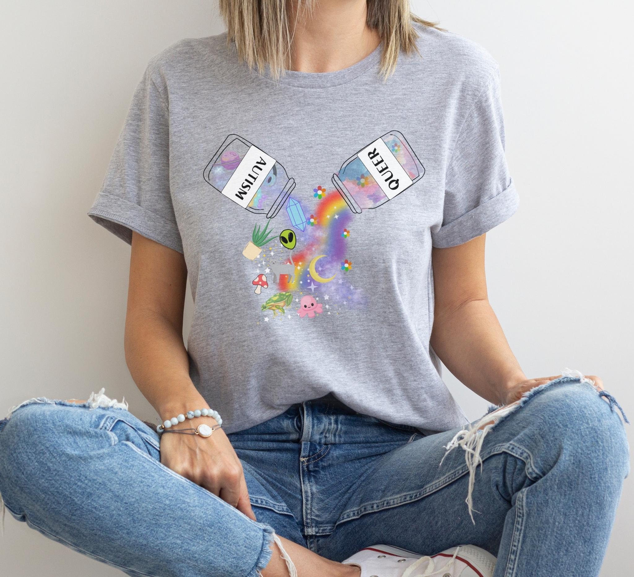 Queer Autism Shirt Gay Autistic LGBTQ Austism T-shirt - Etsy Ireland