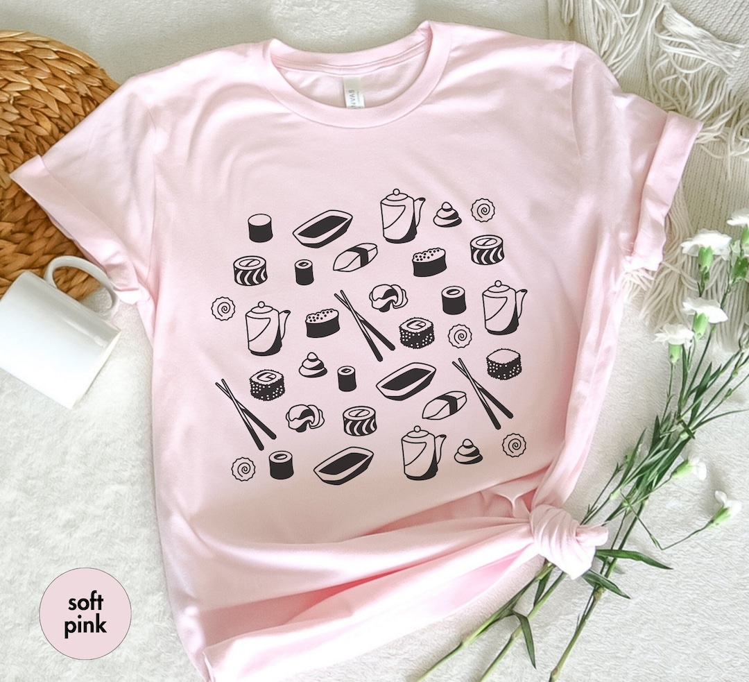 Unisex Sushi Shirt | Cute Sushi Tee, Sushi Gift for Sushi Lover, Weeb ...