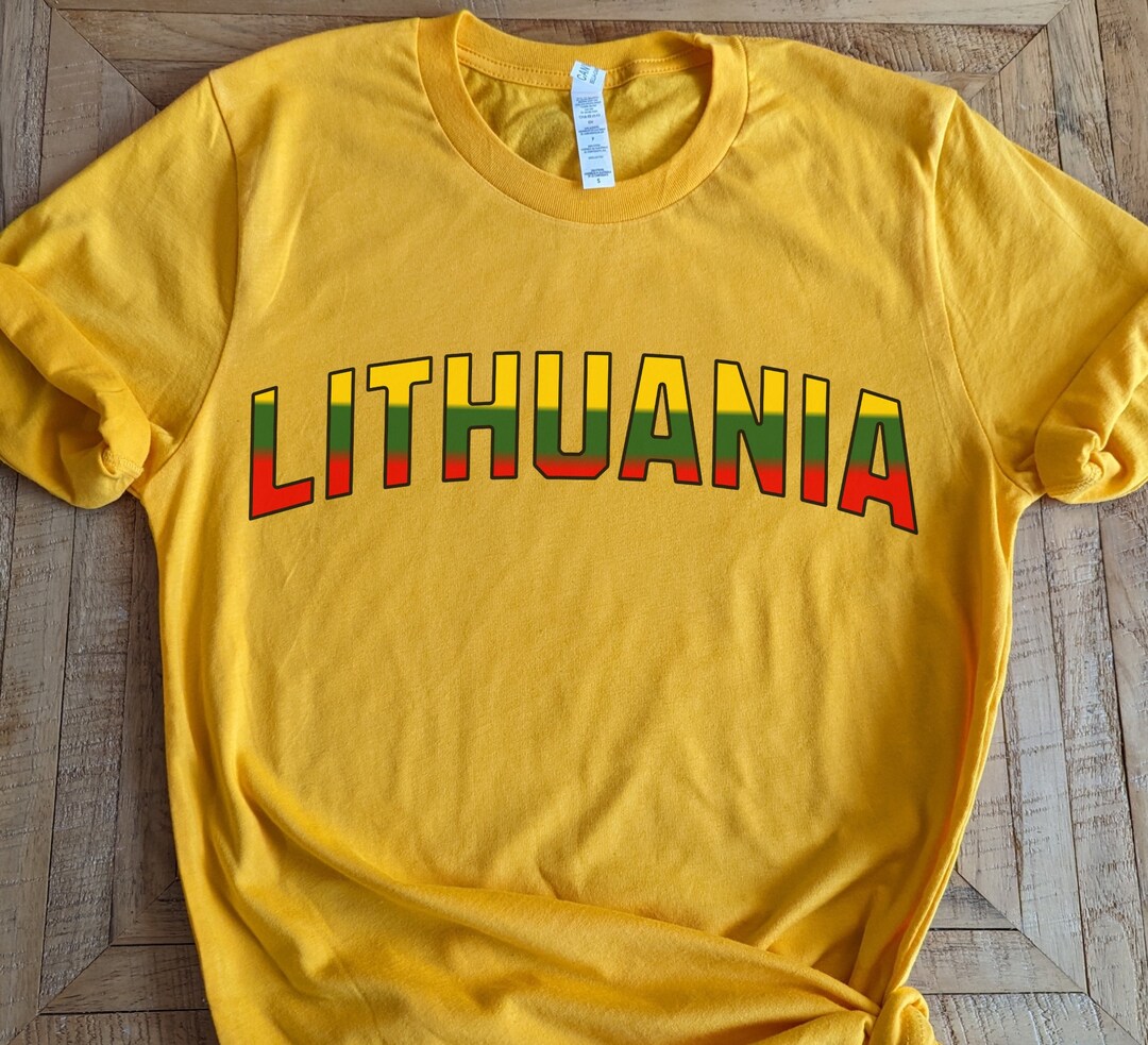 Unisex Lithuania Shirt | Lithuanian Flag Shirt, Lithuania Gift ...