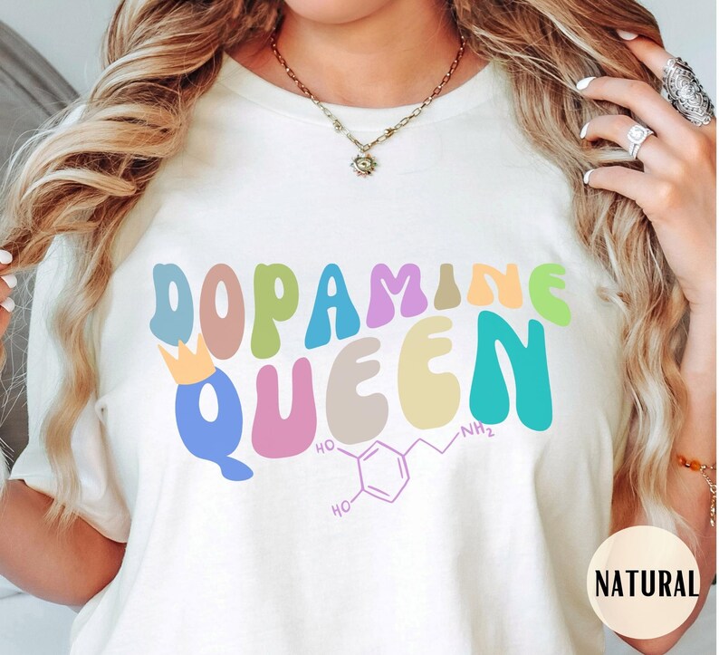 Dopamine Queen Shirt | Funny ADHD & Autism Shirt, ADHD Late Diagnosis ...