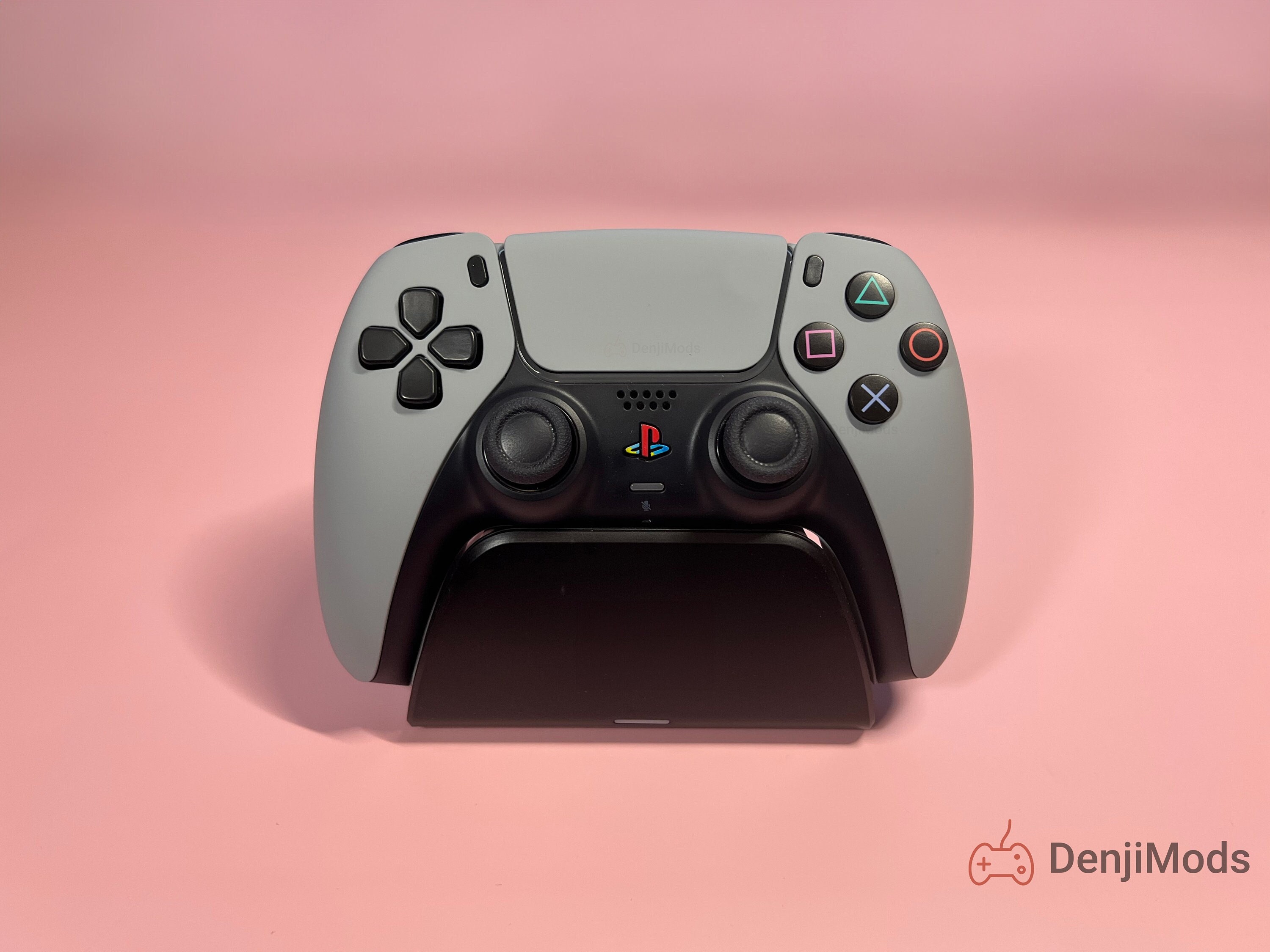 Custom PS1 20th Anniversary Grey Playstation 5 Dualsense Controller - Etsy