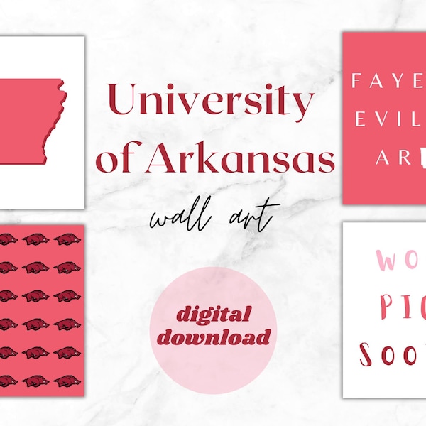 Razorbacks Preppy - Etsy