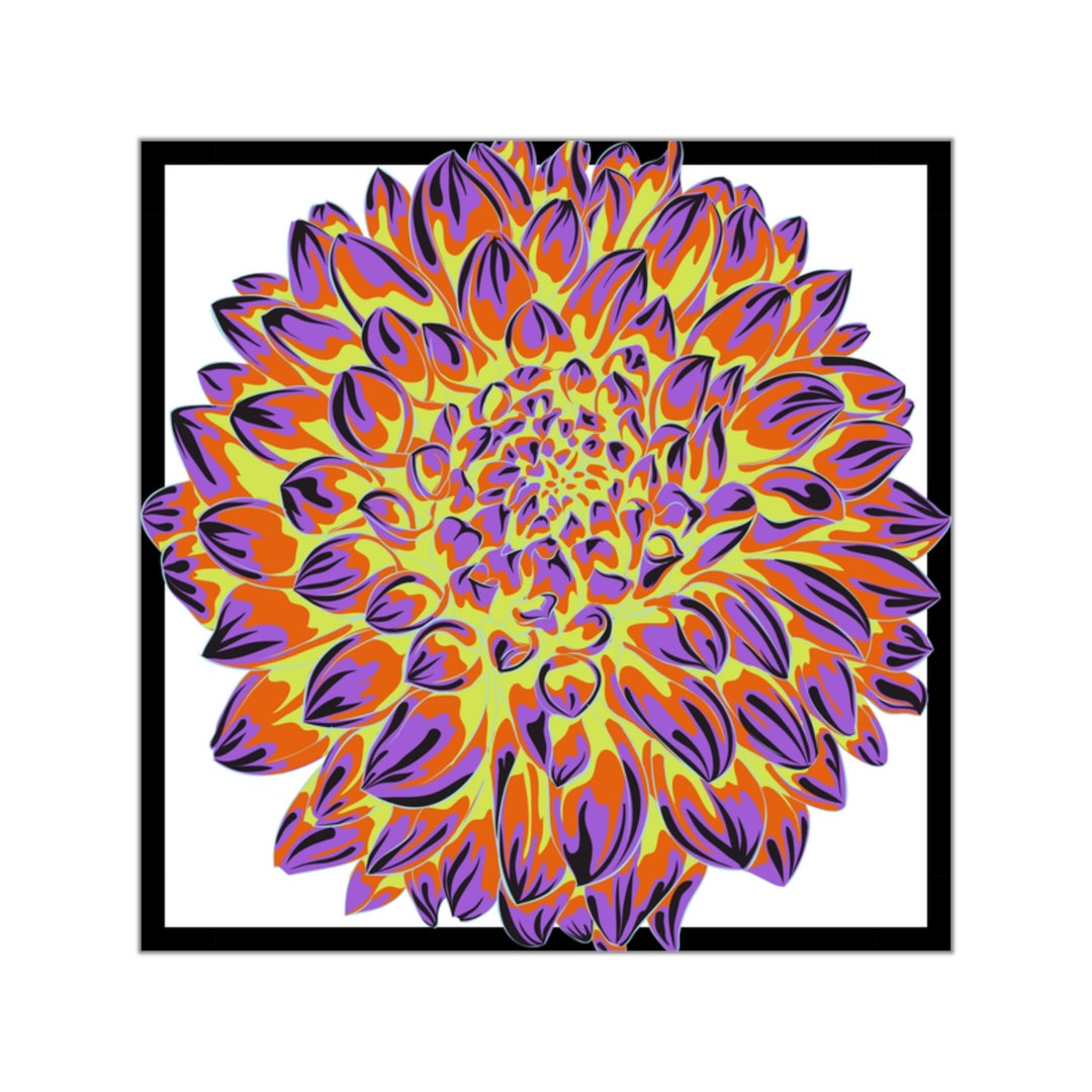 Vinyl Flower Stickers, Garden Sticker, Laptop Stickers, Vinyl Stickers ...