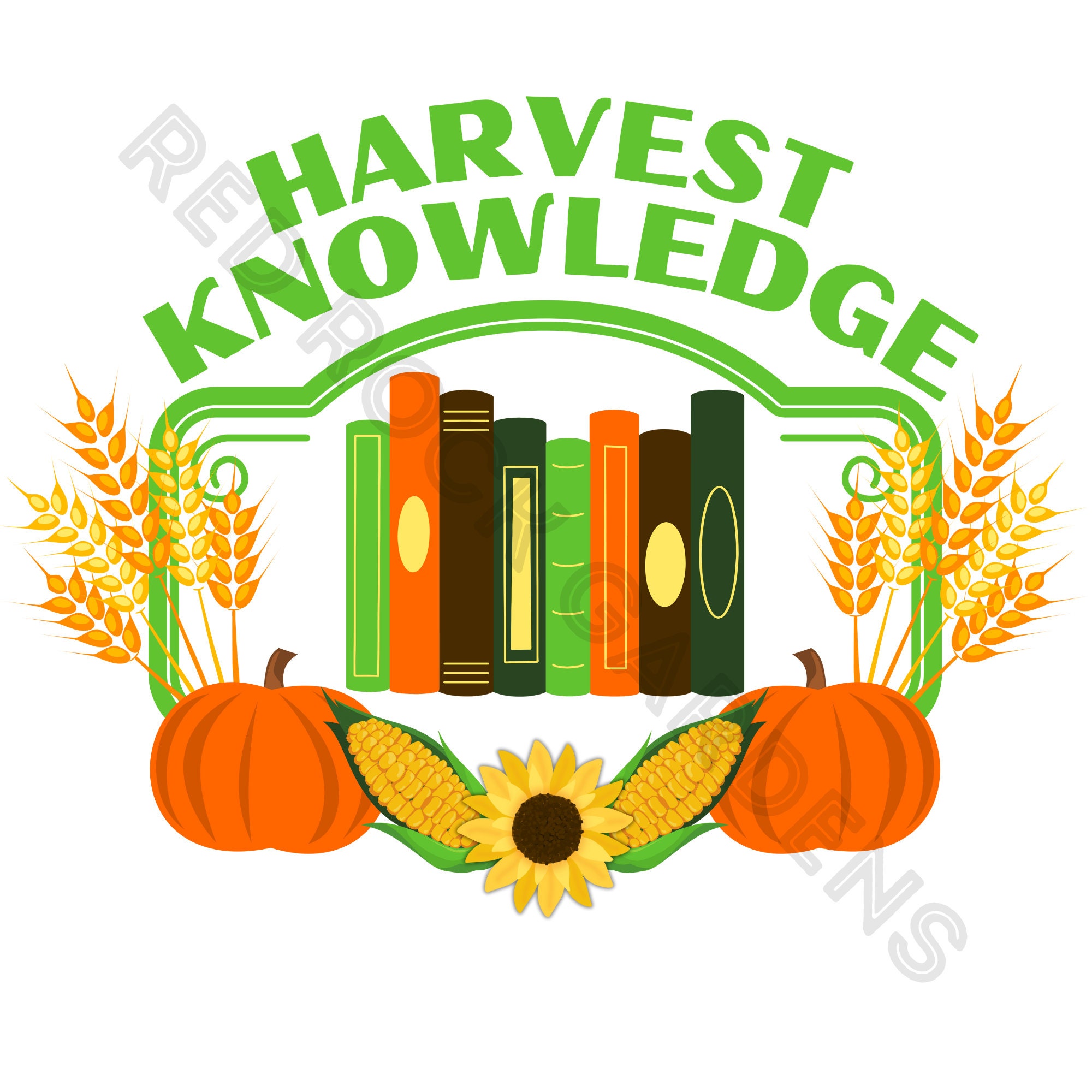 Digital SVG Instant Download, Multiple Files Harvest Knowledge, Back to ...