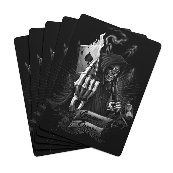 Grim Reaper Cards - Etsy
