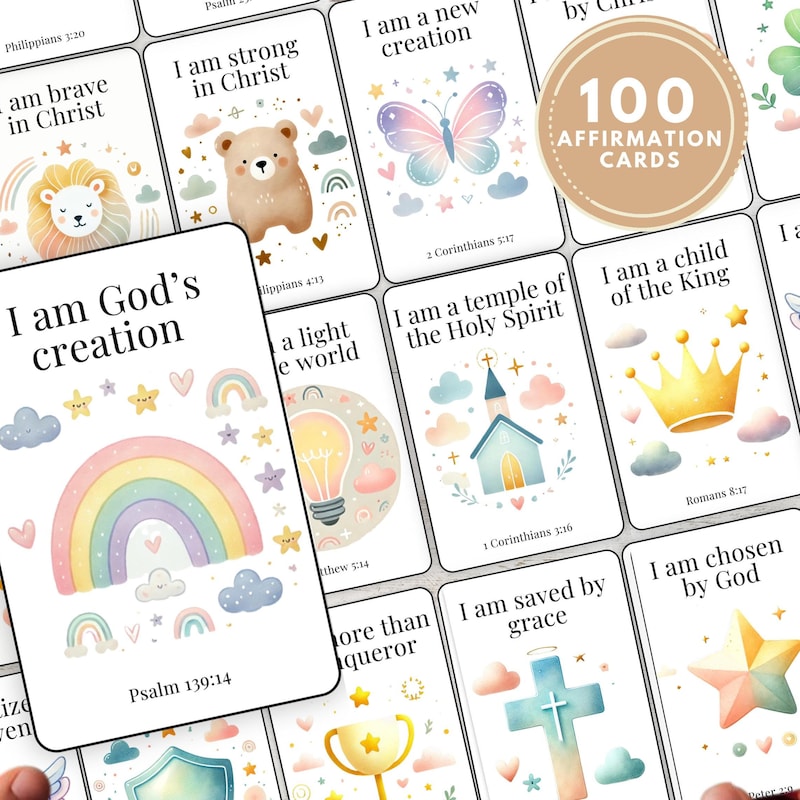 Affirmation Cards - Etsy