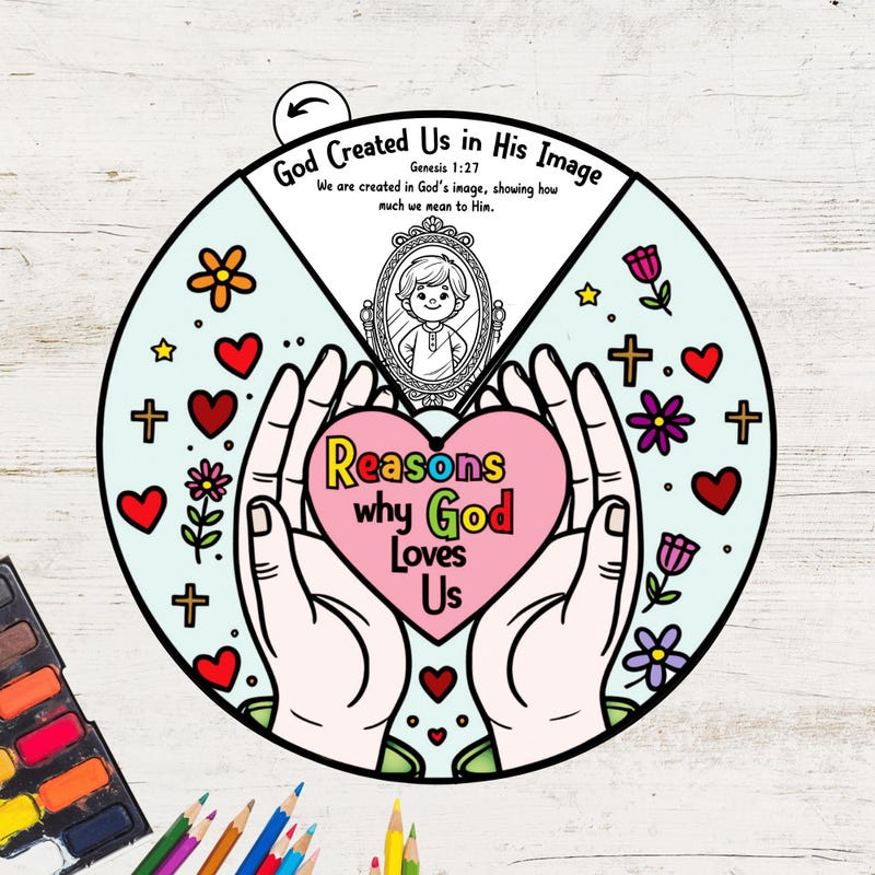 God is Love Craft - Etsy