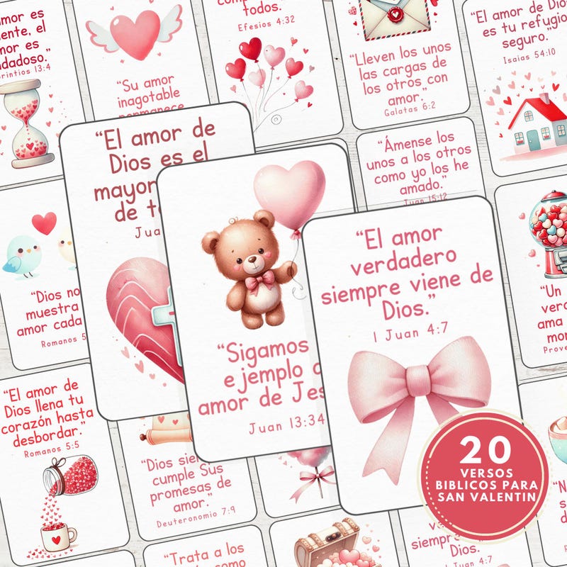 Valentine Day Cards Spanish - Etsy