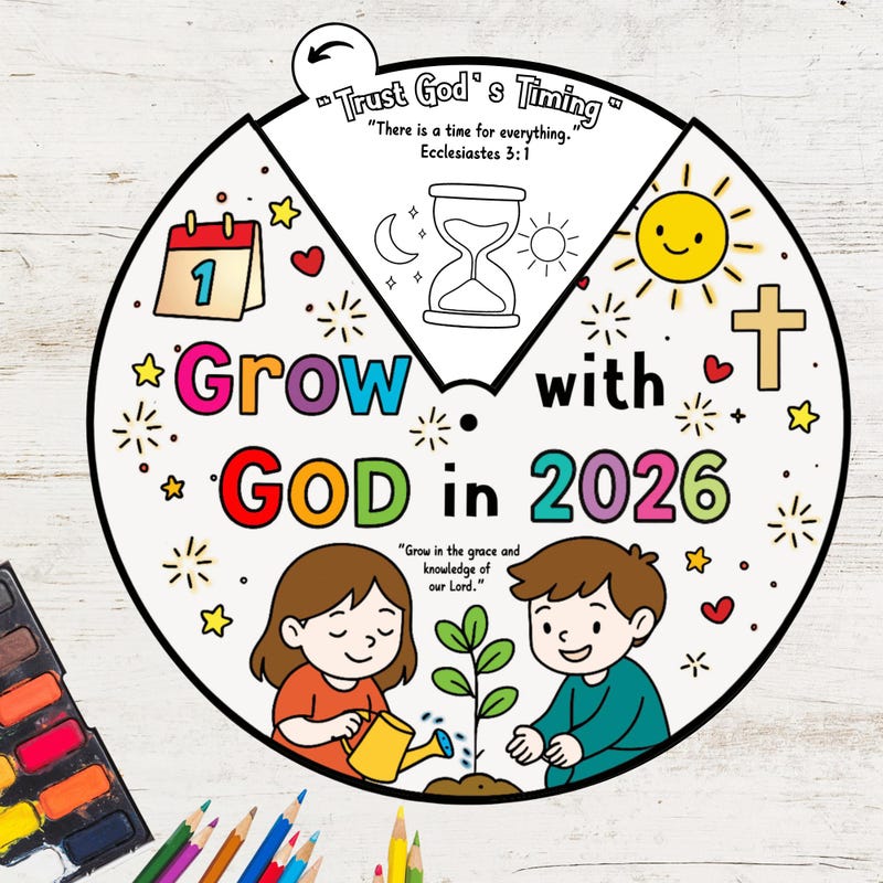 New Year Kids Printable - Etsy UK