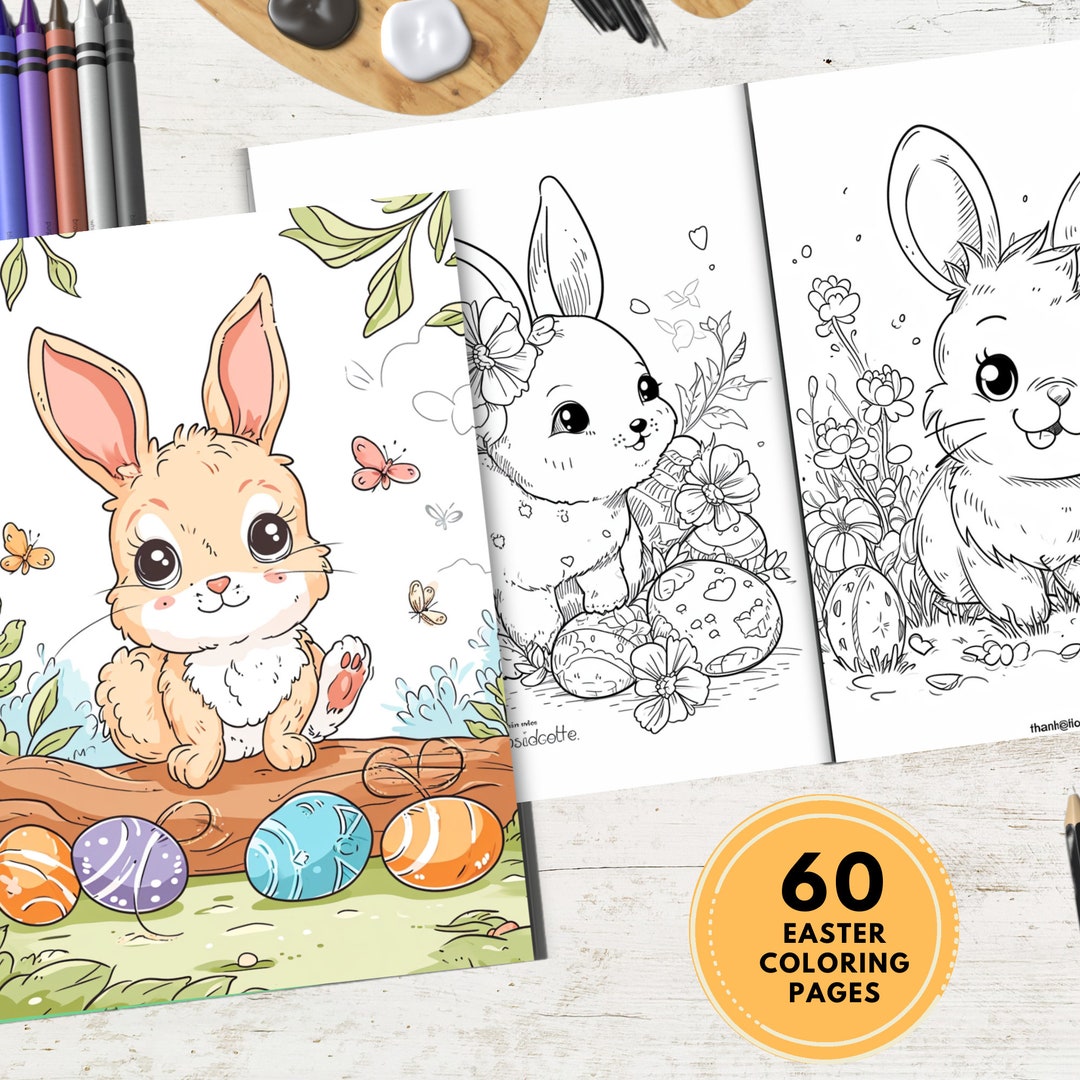 Easter Coloring Pages | 60 Printable Easter Coloring Pages for Kids ...