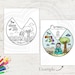 The Story of Job Coloring Wheel | Bible Story Activity for Kids ...