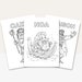 54 Biblical Heroes Coloring Pages | Bible Coloring Book | Christian ...