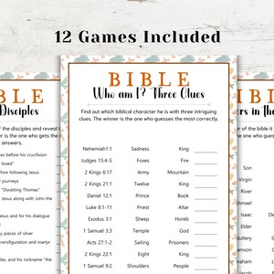 Bible Games Bundle | Bible Study Games | Bible Games for Adults | Bible ...