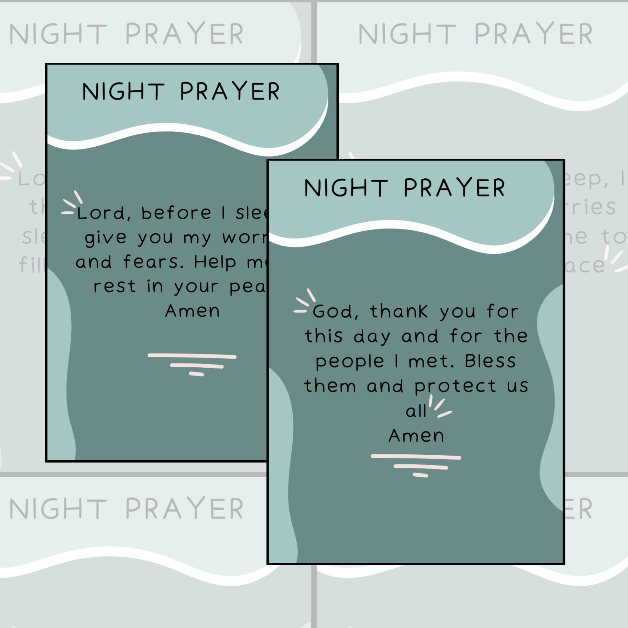 Prayer Cards and Spiritual Reflections Daily Inspiration Everyday ...