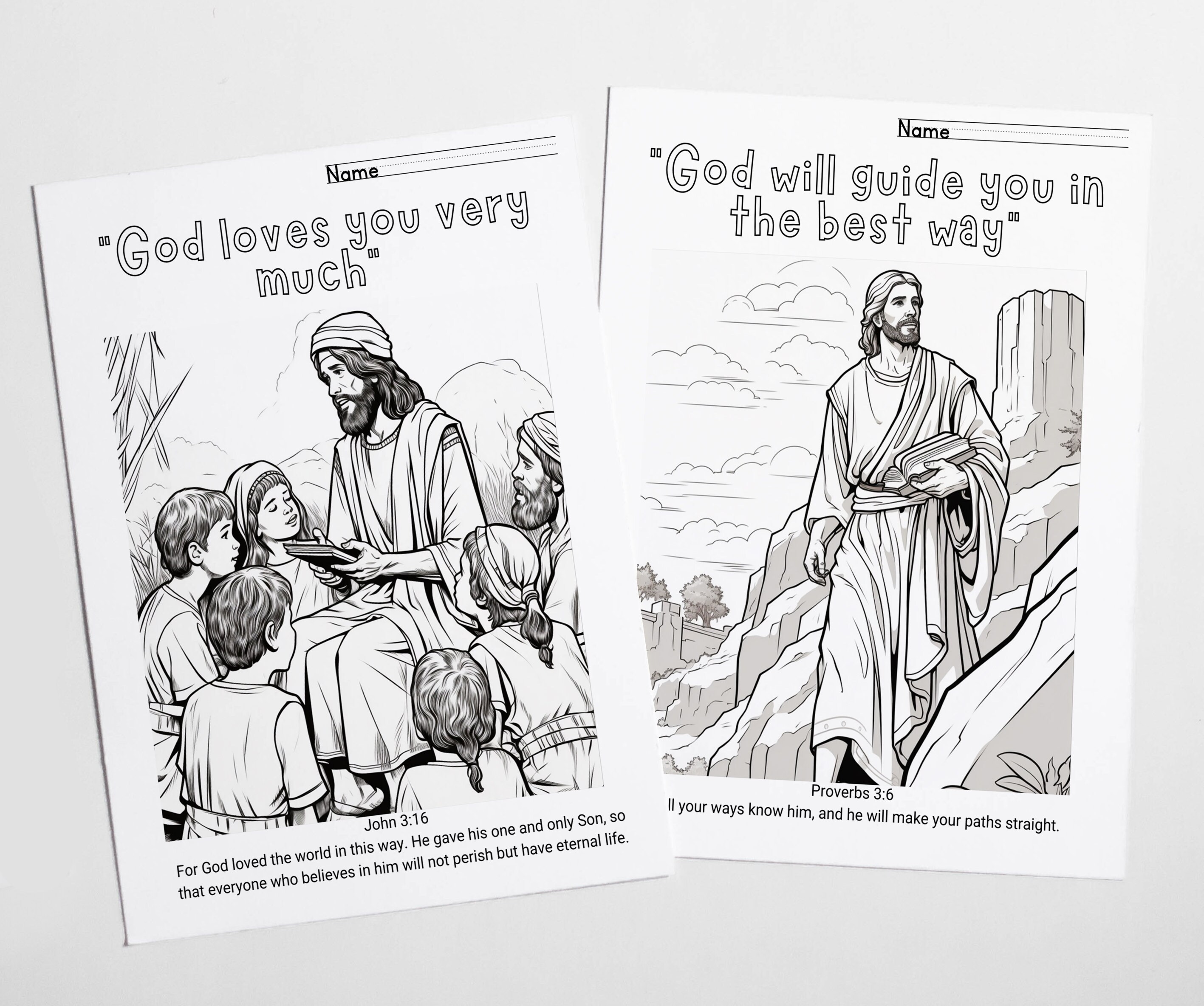 Bible Verse Coloring Book, Bible Verse Coloring Pages, Faith Based ...