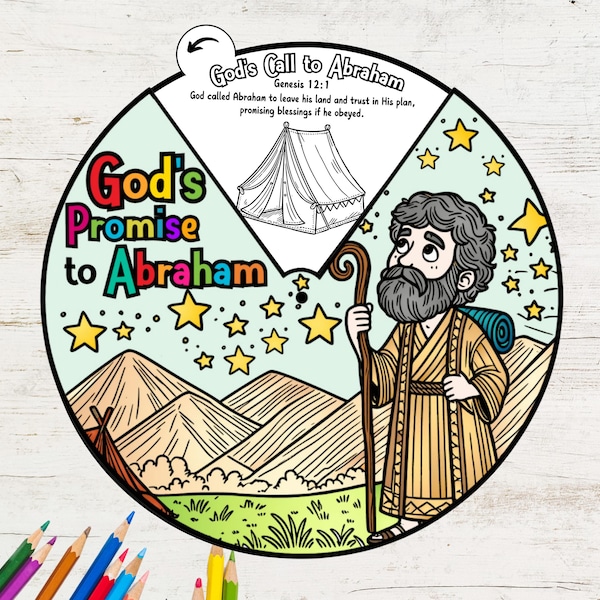 Jesus Feeds 5,000 Coloring Wheel IN SPANISH, Jesus Miracle Coloring ...