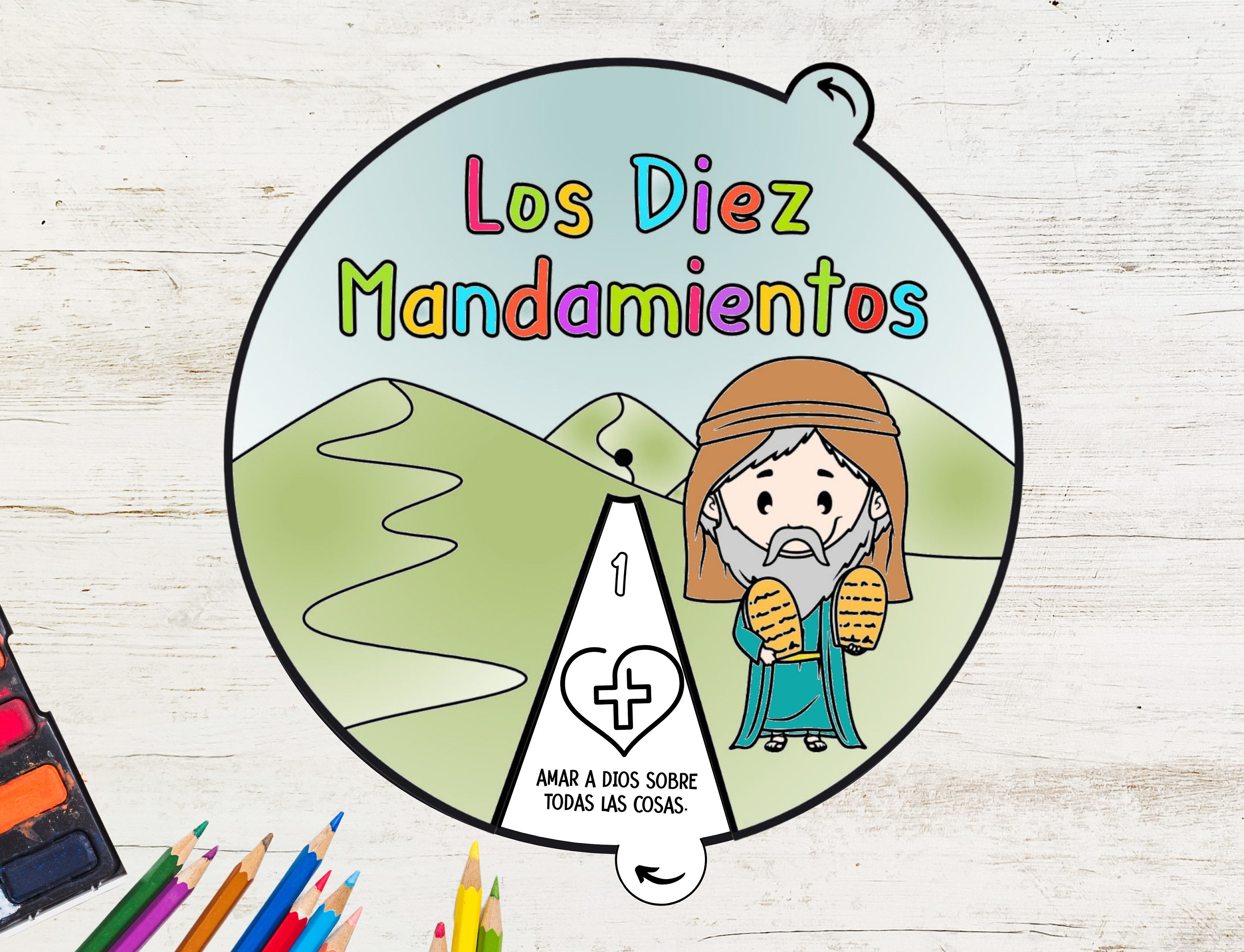 Los 10 Mandamientos Para Imprimir