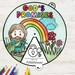 Growing in Christ Craft Activity for Kids, Bible Printable Activity ...