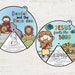 Coloring Wheel Bundle, Sunday School, Biblical Story, Coloring Wheel ...