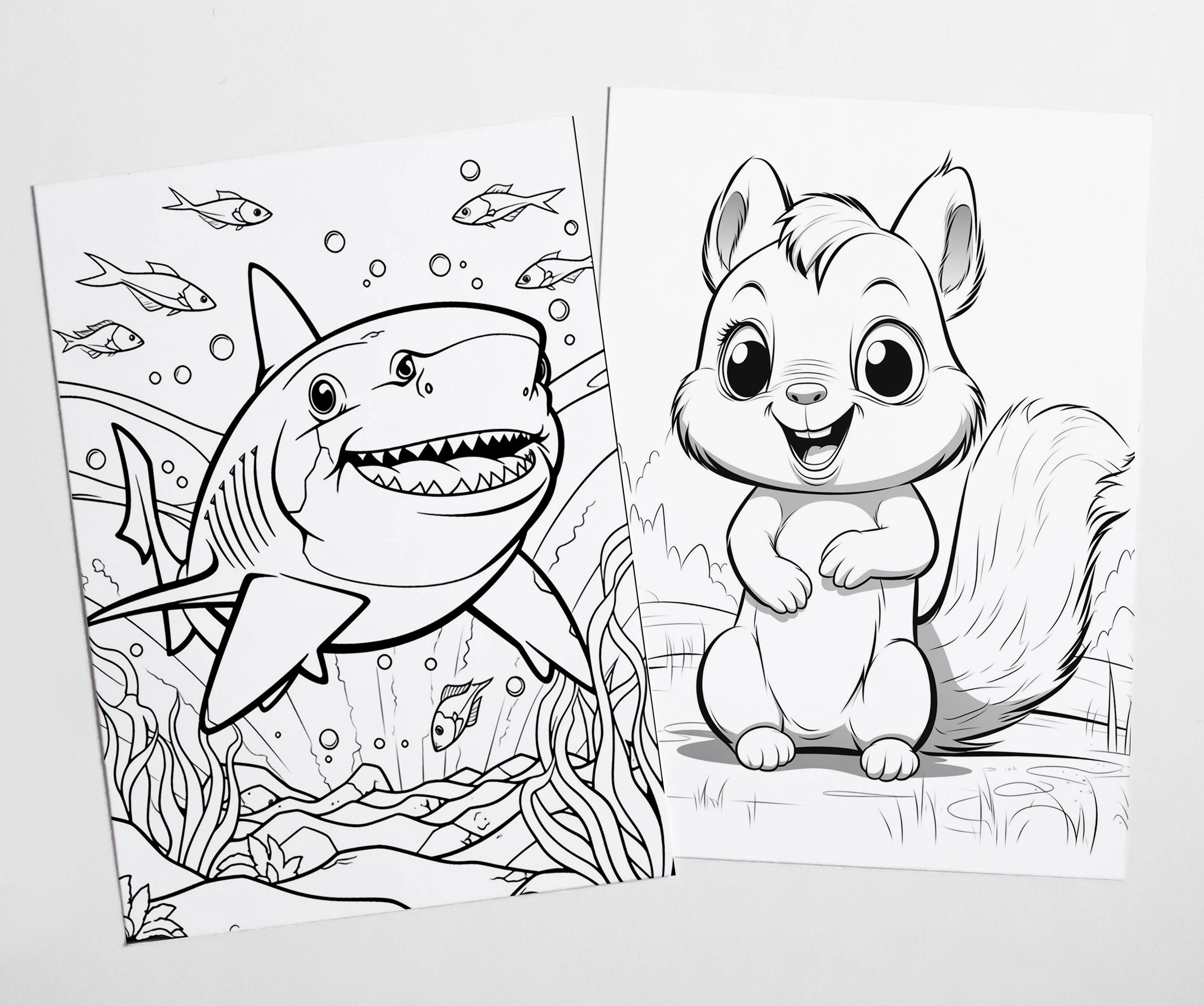 50 Páginas Para Colorear Para Niños / Páginas Para Colorear / Páginas ...